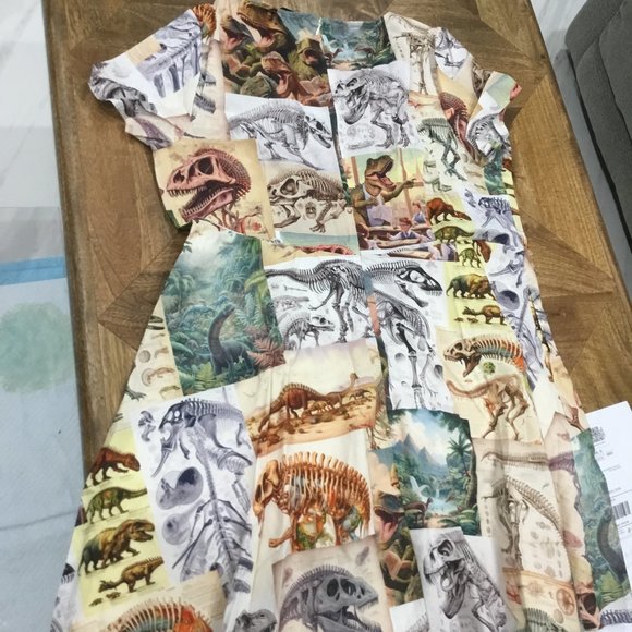 Dangerfield | Dresses | Dangerfield Dinosaur Dress Size 2 Au New 618 | Poshmark